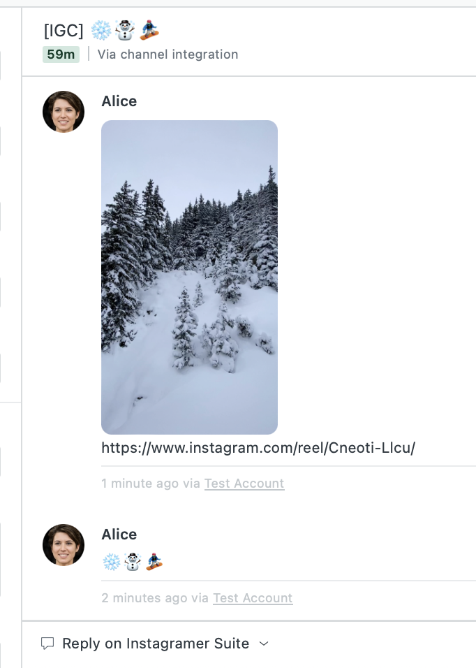 What media types are supported by Instagramer Suite? – OAPPS for Zendesk